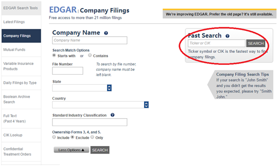 美股上市公司信息查找工具EDGAR用户指南 港美股资讯 | 华盛通
